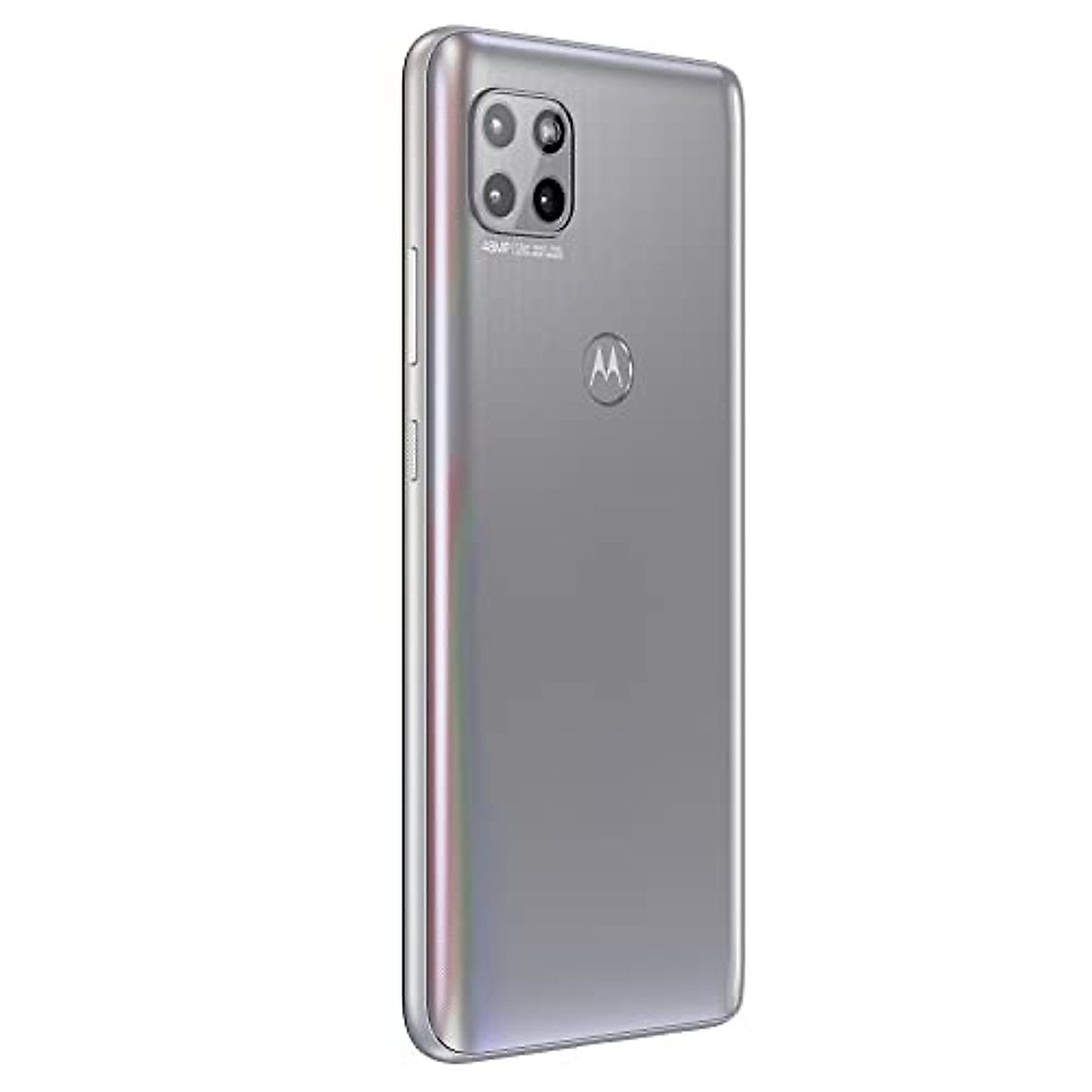 Motorola One 5G Ace | 2021 | 2-Day Battery | Unlocked | Made for US by Motorola | 6/128GB | 48MP Camera | Hazy Silver (Renewed)