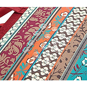 Kinmac Laptop Messenger Shoulder Case Bag Computer Briefcase For MacBook Air/Pro 13 inch,iPad Pro 12 inch,MacBook Pro 14 inch and 13 inch - 14 inch Laptop (Bohemian)