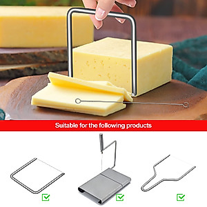 12 Pcs Cheese Slicer Wire Replacement Cheese Cutter Wire for Cheese Cutting，5-11/16 Inch cheese slicer wire replacement cutter kit