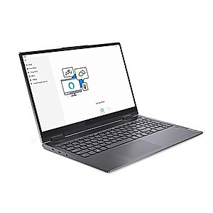 Lenovo Yoga 15.6" Slate Grey Laptop Intel i5-1135G7 8GB RAM 256GB SSD, Intel Iris Xe Graphics
