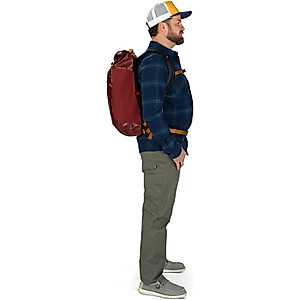 Osprey Transporter Roll Top Laptop Backpack, Black