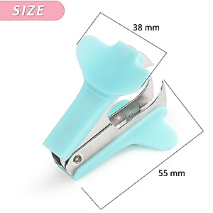 ZZTX 3 PCS Staple Remover Staple Puller Removal Tool for School Office Home 3 Pack (Pink, Blue, Purple)