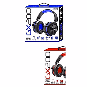 SENTRY Industries Inc. GX200 Gaming Headset for PS4 / Xbox/PC - Color May Vary (Red, Green, Blue)