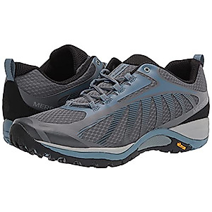 Merrell womens Siren Edge 3 Hiking Shoe, Rock/Bluestone, 8.5 Wide US