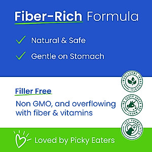 Pumpkin for Dogs - Apple, Pumpkin Seeds and Pumpkin Fruit - Fiber Supplement and Stool Softener - Diarrhea, Constipation, Upset Stomach, Food Sensitivity - Improve Digestion - 6oz Pumpkin Flavor