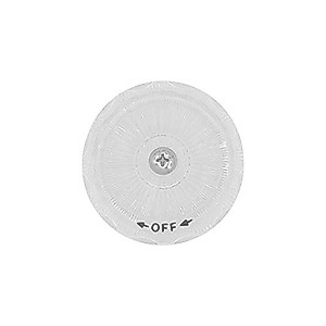 Avalon Shower Volume Control Handle, Mixet Tub and Shower Knob Replacement, Clear Acrylic