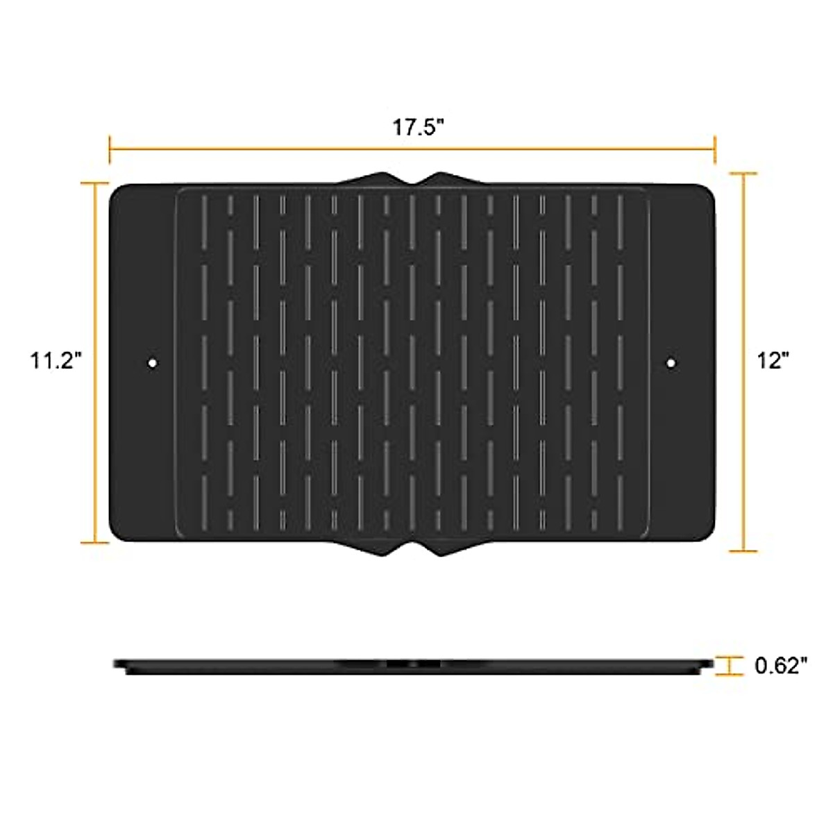 SafBbcue 7598 Cast Iron Griddle Replacement Parts for Weber Spirit 300 Series Weber Griddle Spirit E-310 E-315 E-320 E-330 S-310 S-315 Spirit II E-310