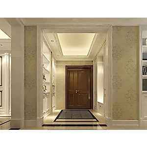 Yesland Rubber Door Mat 61 x 35 Inches, Packed in Roll Durable Restaurant Kitchen Non-Slip Bar Drainage Utility Floor Mat, Ideal Anti-Fatigue Entry Way Doormat for Home Garden Indoor Outdoor Wet Area