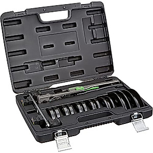 Hilmor 1839032 CBK Compact Bender Kit, 1/4" To 7/8" - HVAC Tools and Equipment for Tube and Pipe Bending, Black