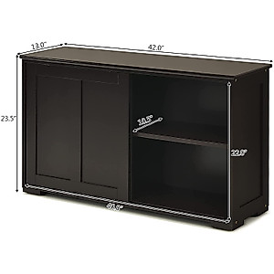 HW53868 Sideboards, Large, Brown