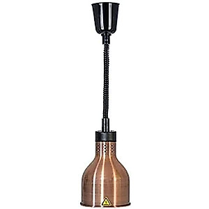 FUNNYBSG Food Warmer Lamp Food Heat Lamp Single Head Hanging Telescopic Lamp Buffet Food Heating Lamp