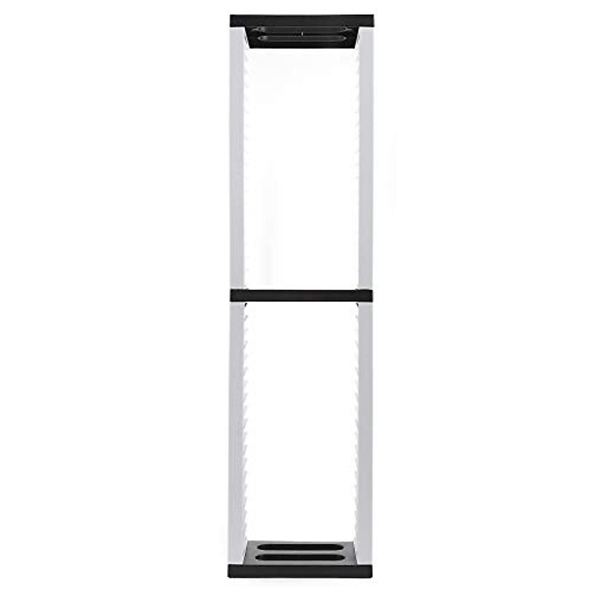 Auliuakz Disk Storage Rack -36 Games CD Disk Storage Rack Shelf Storage Tower Protective Stand for PS5 Switch