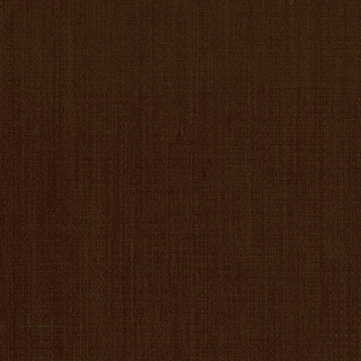 Blazing Needles Round Solid Spun Polyester Tufted Footstool Cushion, 18", Cocoa