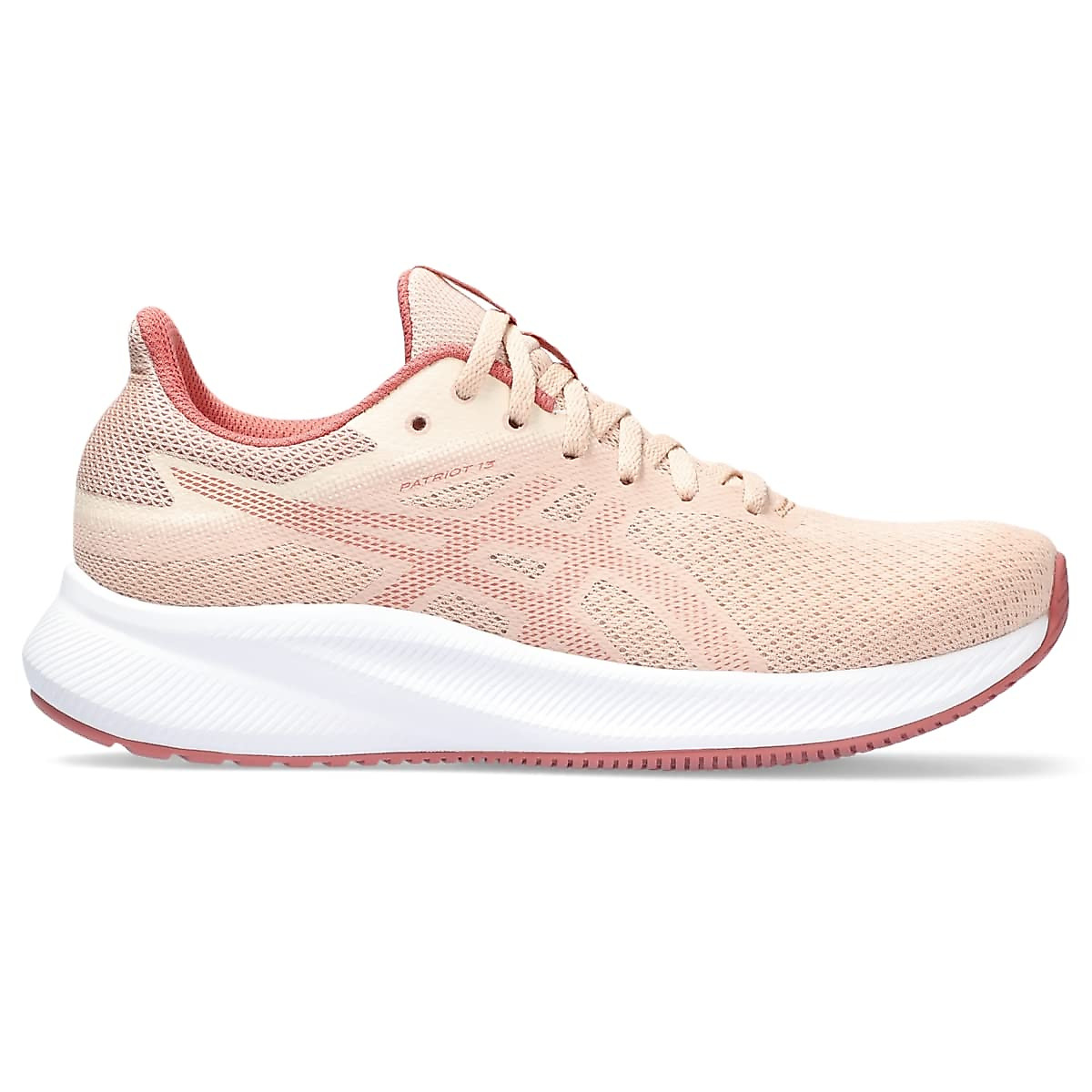 ASICS Women's Patriot 13 Running Shoes, 8.5, Pale Apricot/Light Garnet