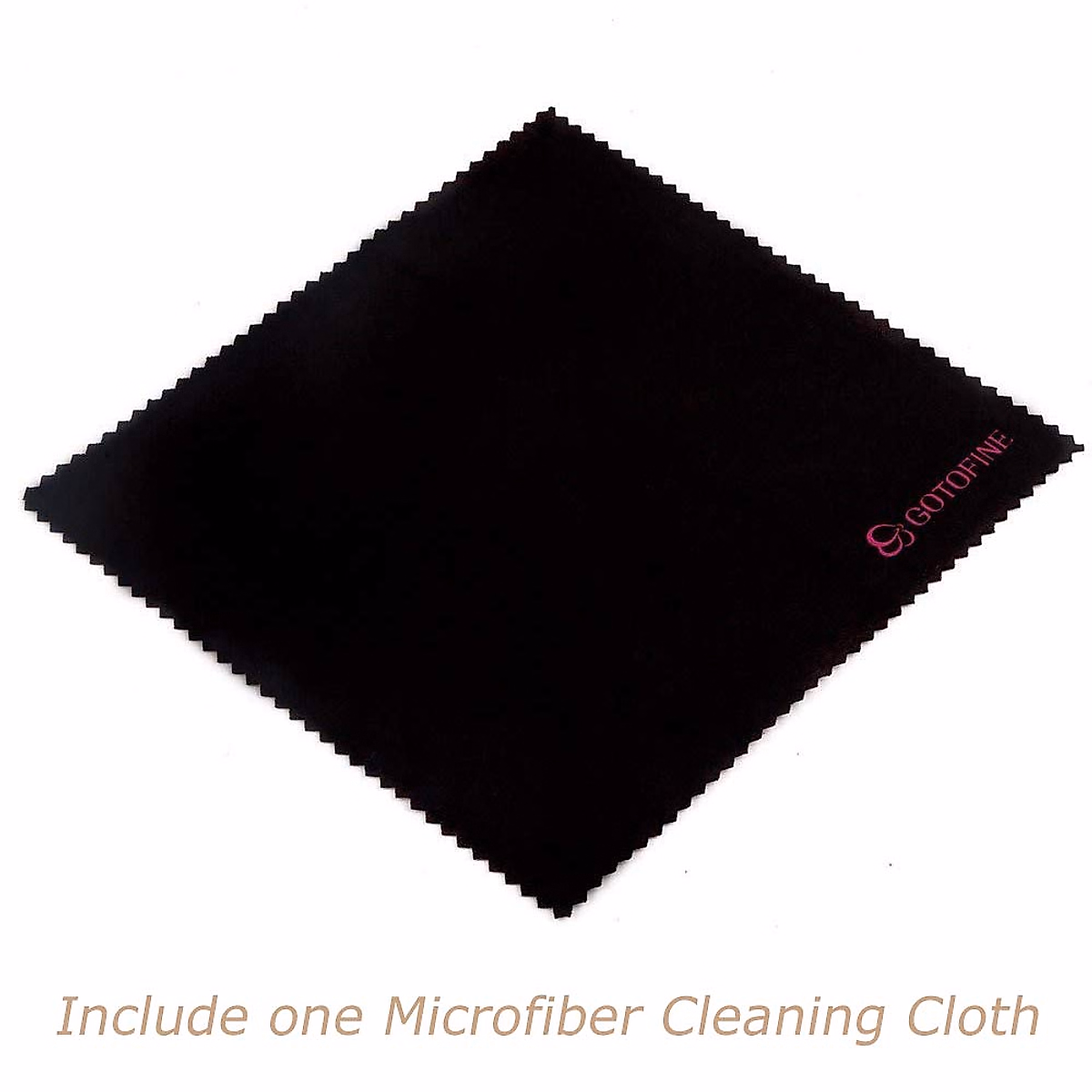 Gotofine Double Sided 1x - 7X Magnification Hand Held Makeup Mirror with Adjustable Stand,Clear (7X)