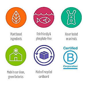 Ecover Zero Dishwasher Soap Powder, 48 Ounce (Pack 8)