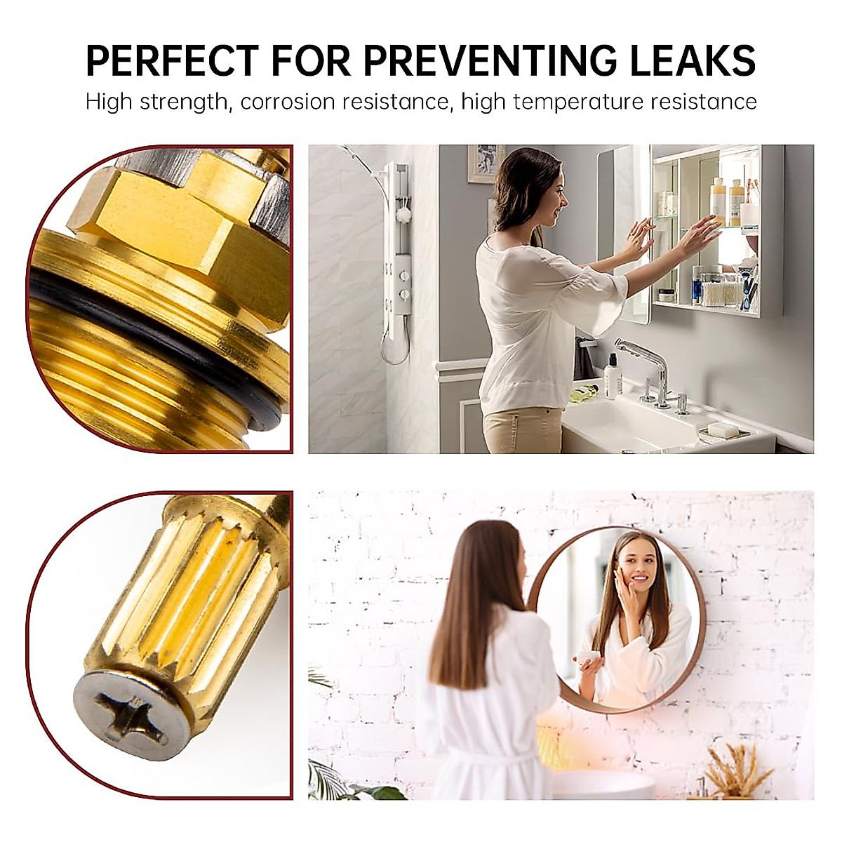 Shower Cartridge K-GP77005-RP Faucet Cartridge Replacement for kohler devonshire collection Ceramic Valve, One Size, Brass