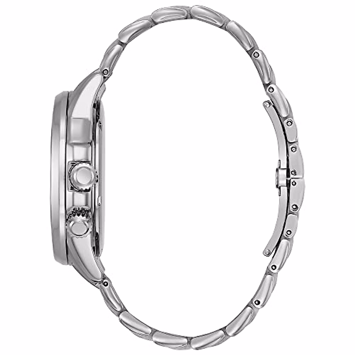 Citizen Eco-Drive Classic Steel Watch - 12/24H, Day/Date, 44mm Blue Dial