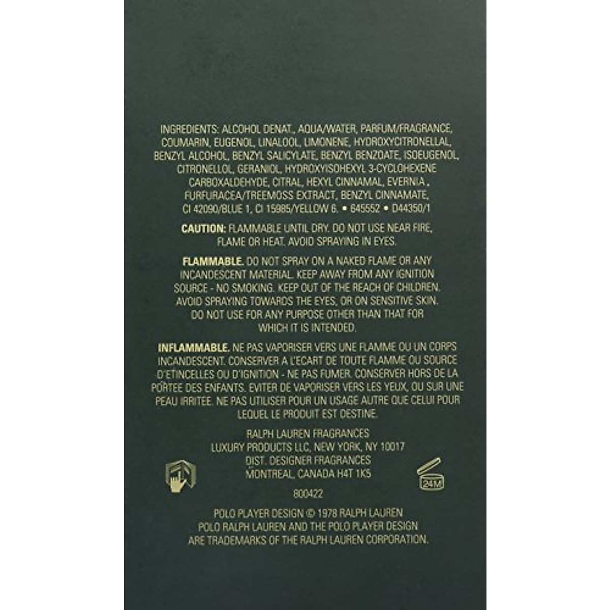 Polo by Ralph Lauren for Men, Eau de Toilette Natural Spray, 4-Fluid Ounce ( Packaging May Vary)