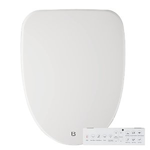 Bejoan Bidet Toilet Seat Electronic X3, Endless Warm Water, Heated Smart Bidet Seat with Warm Air Dryer, Deodorizer, Nightlight, Prewetting, Remote Control, Self Cleaning, White - Elongated