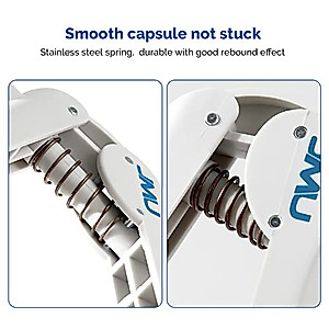 JMU Dental Composite Gun Dispenser Applicator Autoclavable, Comes with 5 Unidose Copsules Cartridge Tips, Plastic Caps