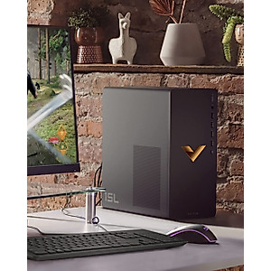 HP Victus 15L Gaming Desktop - 12th Gen Intel Core i5-12400F, 2.50 GHz - 8 GB SDRAM, 512 GB M.2 SSD - NVIDIA GeForce RTX 3050 - Windows 11 Home, Wi-Fi 6 & Bluetooth, 9 USB Ports (TG02-0021, 2022)