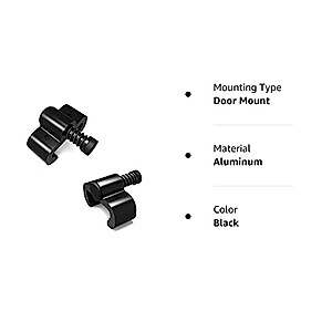 TSMST Sliding Barn Door Stopper for Track, Easy to Install,Upgrade Adjustable Spring Barn Door Stoppers 2pcs
