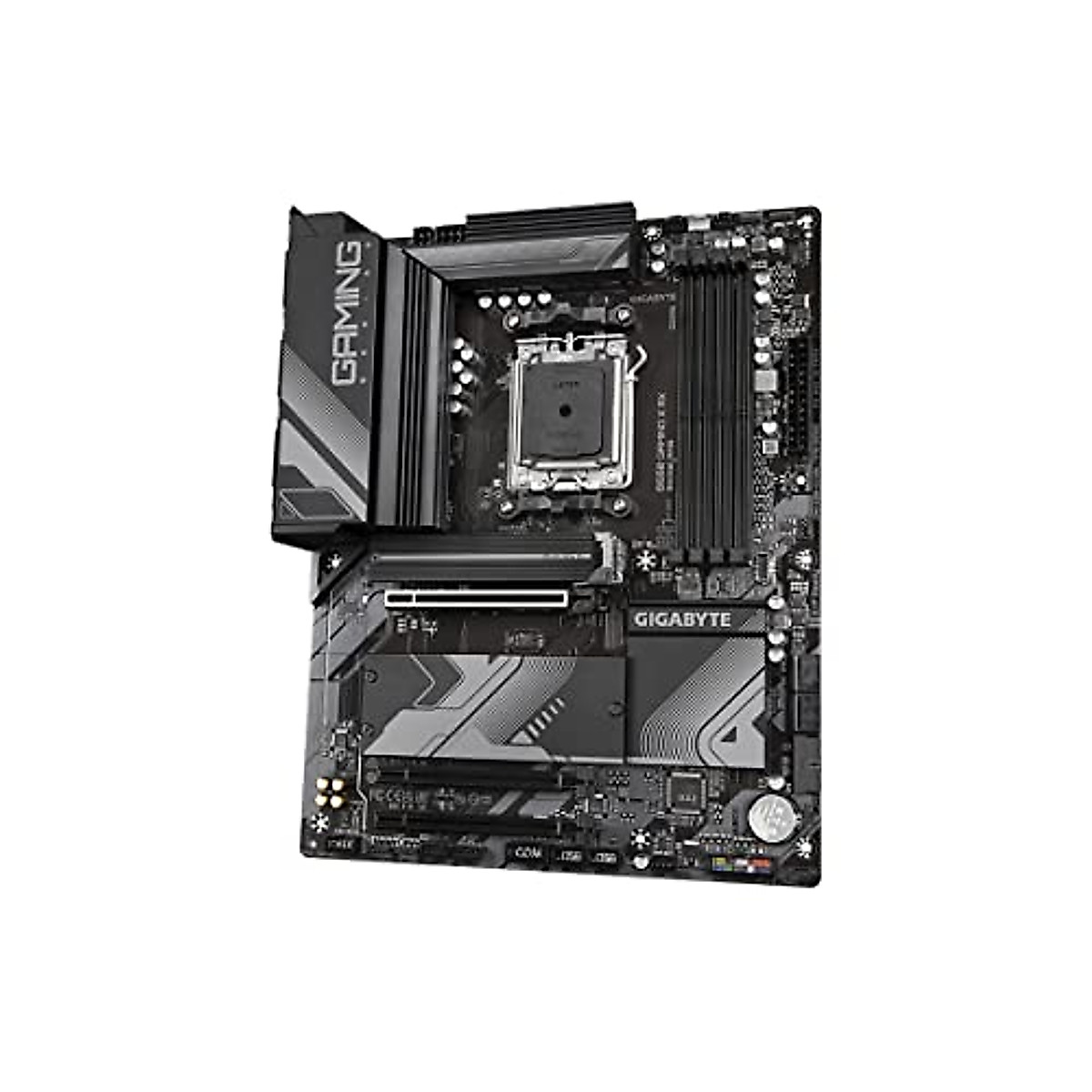 GIGABYTE B650 Gaming X AX (AM5/ LGA 1718/ AMD/ B650/ ATX/ 5-Year Warranty/ DDR5/ PCIe 4.0 M.2/ PCIe 4.0/ USB 3.2 Gen2x2 Type-C/AMD Wi-Fi 6E/ Realtek 2.5GbE LAN/Motherboard)