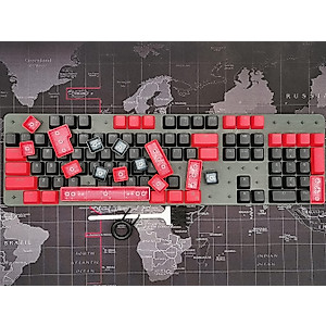 Wholesale Custom Keycap, Keycaps 60 Percent, PBT Keycaps 104 Keys,Fit for Cherry MX Switch/RK 61 / Anne pro 2,87 TKL Mechanical Keyboard (Only keycaps)