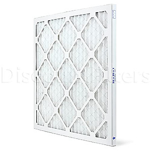 AIRx ALLERGY 20x20x1 MERV 11 Pleated Air Filter - Made in the USA - Box of 6 , White