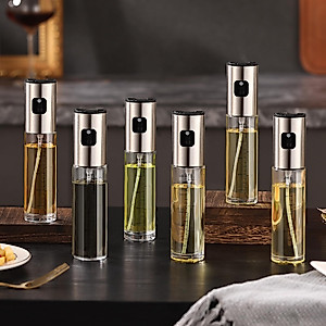 Oil Sprayer for Cooking, Olive Oil Sprayer Mister, 105ml Olive Oil Spray Bottle, Olive Oil Spray for Salad, BBQ, Kitchen Baking, Roasting