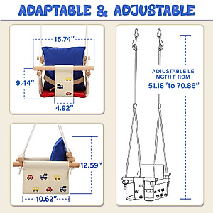 Swing Stand for Kids,Baby Swing Frame, Toddler A-Frame Metal Swing Sets for Backyard, Outdoor Indoor Heavy Duty Swing Set, Fits for Most of The Toddlers Swings