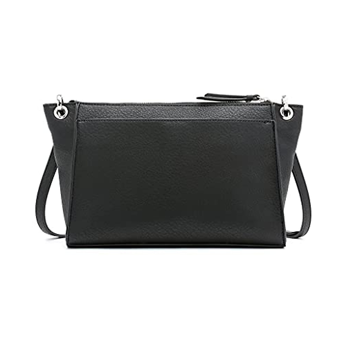 Calvin Klein Reyna Crossbody, Black/Silver