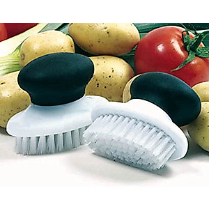 Norpro, White/Black Grip-EZ Scrub Brush
