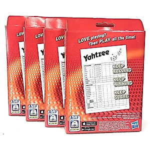 80-Sheet Yahtzee Score Cards - 4 Pack