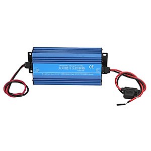 Focket Solar Controller, 600W 48V 60V 72V Boost MPPT Adjustable Solar Panel Regulator with Display, Waterproof Solar Controller for E Bike Lithium Battery, Multiple Protections