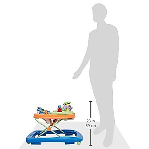 Safety 1st Dino Sounds 'n Lights Discovery Baby Walker with Activity Tray