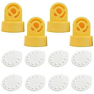 Nenesupply Membranes Valves Compatible with Medela Breast Pump Parts Not Original Medela Membrane Replacement Parts Accessories Compatible with Pump in Style Parts Symphony Harmony Hand Pump