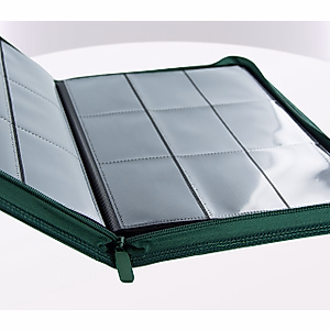 Ultimate Guard Zipfolio 360 – 18 Pocket Xenoskin Green