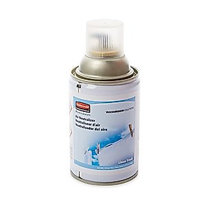 Rubbermaid Commercial Standard Aerosol Air Freshener Refill, Linen Fresh, FG4009831