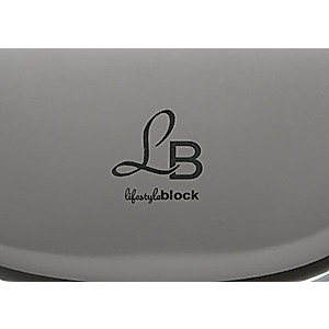 Lifestyle Block 3 Compartment Stainless Steel Eco-Friendly Lunch Box - Regular