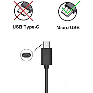 USB Power Cord Cable Fit for Fire TV Stick, Roku Streaming Stick 3500 3600, Express Plus, Premier Plus, Bose SoundLink Bluetooth Speaker SoundSport QuietComfort 35 II 20 Headphones Replacement