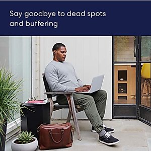Amazon eero 6 dual-band mesh Wi-Fi 6 system with built-in Zigbee smart home hub (5-pack, three routers and two extenders)