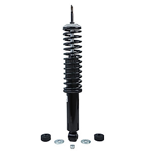 Detroit Axle - 4WD Front Struts for 97-02 Ford Expedition 98-02 Lincoln Navigator Complete 2 Struts with Coil Spring 1998 1999 2000 2001 2002 Replacement Ready Struts Shocks Assembly Conversion Kit