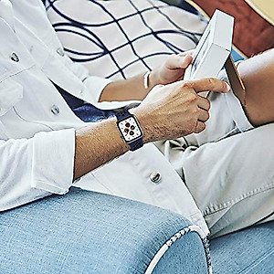 SVISVIPA Sport Bands Compatible for Apple Watch Bands 42mm 44mm 45mm 49mm,Breathable Soft Silicone Sport Women Men Replacement Strap Compatible with iWatch Ultra & SE & Series 8/7/6/5/4/3/2/1,Midnightblue Black