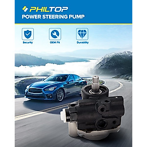 PHILTOP 21-5259 Power Steering Pump Fit For 2001-2005 IS300 Power Steering Pump