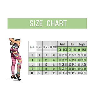 Bblulu Valentines Day Running Leggings, Soft Heart Love Couple Sweet Leggings High Waisted Heart Pants High Waist Yoga Pants