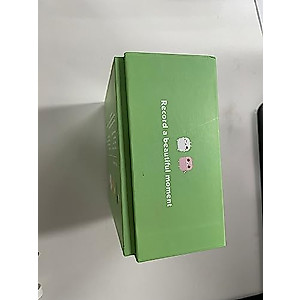 Ainiv Instant Print Cameras for Kids, 2.4 Inch Kids Digital Camera with Dual Camera, 1080P Kids Camera with Print Papers&5 Color Pens, 32GB SD Card, Gift for 3-12 Year Old Boys Girls-Green