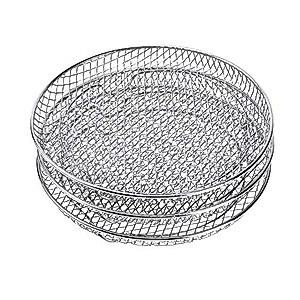XL Air Fryer Accessories-Air Fryer Three Stackable Racks for Gowise Phillips USA Cozyna Ninjia Airfryer,Air Fryer Rack Stainless Steel Fit all 4.2QT - 5.8QT air fryer,Oven,Pressure Cooker