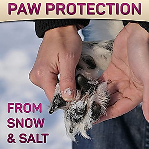 Natural Dog Paw Balm, Dog Paw Protection for Hot Pavement, Dog Paw Wax for Dry Paws & Nose, Canine Paw Moisturizer for Cracked Paws, Cream Butter for Cat, Dogs Paw Protectors, Paw Pad Lotion (2 oz)